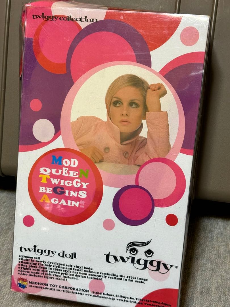 Twiggy Collection　メディコムトイ　ツイッギー　1/6フィギュア