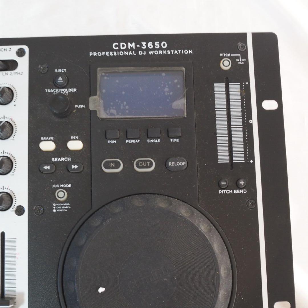 gemini DJ CD MIXING CONSOLE CDM−3650