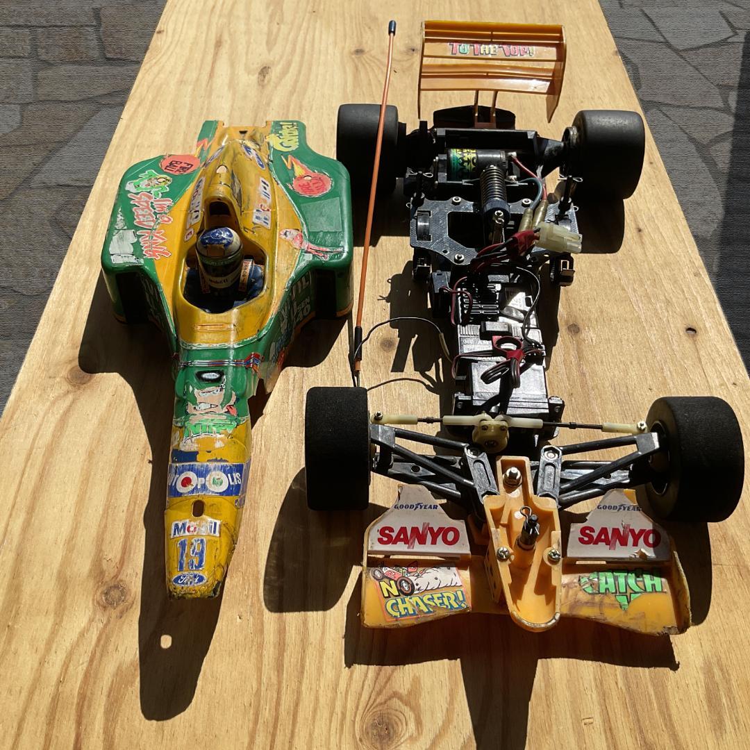 タミヤ F1 ベネトンB192 　ラジコン ＆プロポ 【故障・ジャンク品】