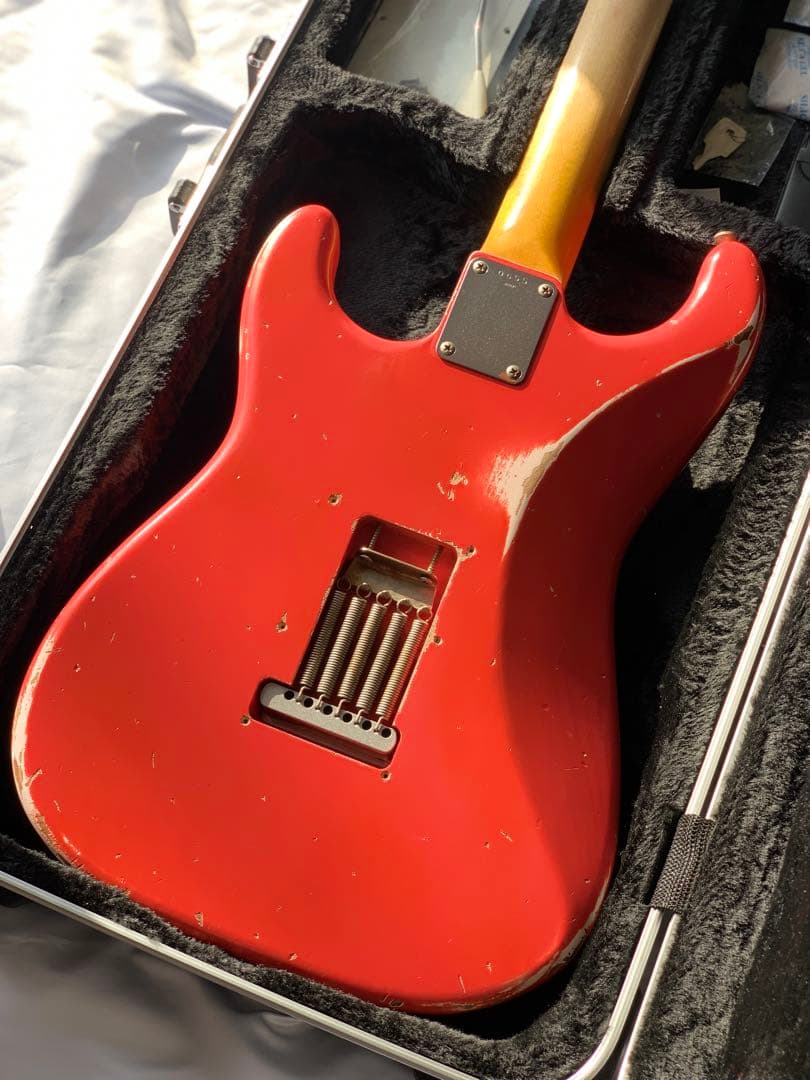 ギター SCOOP CREATION WORKS ST-62 fiesta red