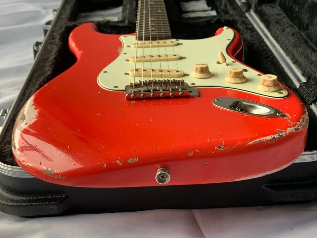 ギター SCOOP CREATION WORKS ST-62 fiesta red