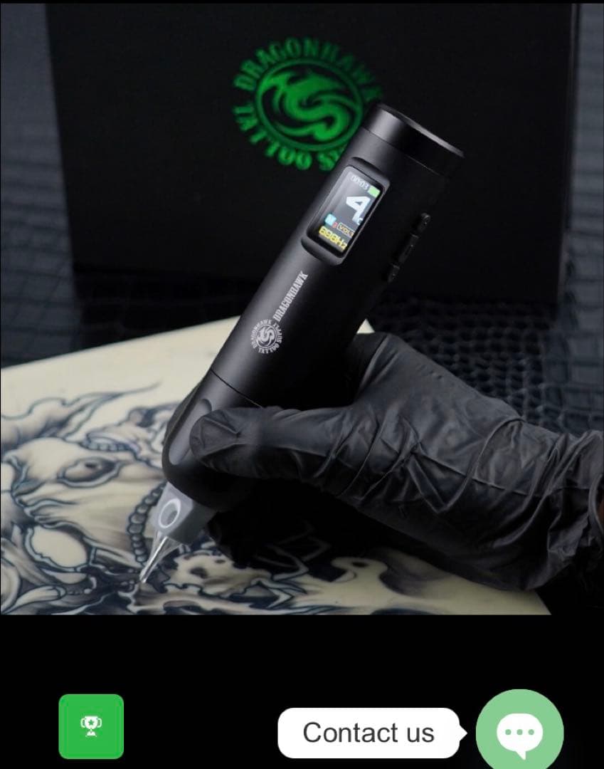 その他 Dragon hawk X7 wireless tattoo machine