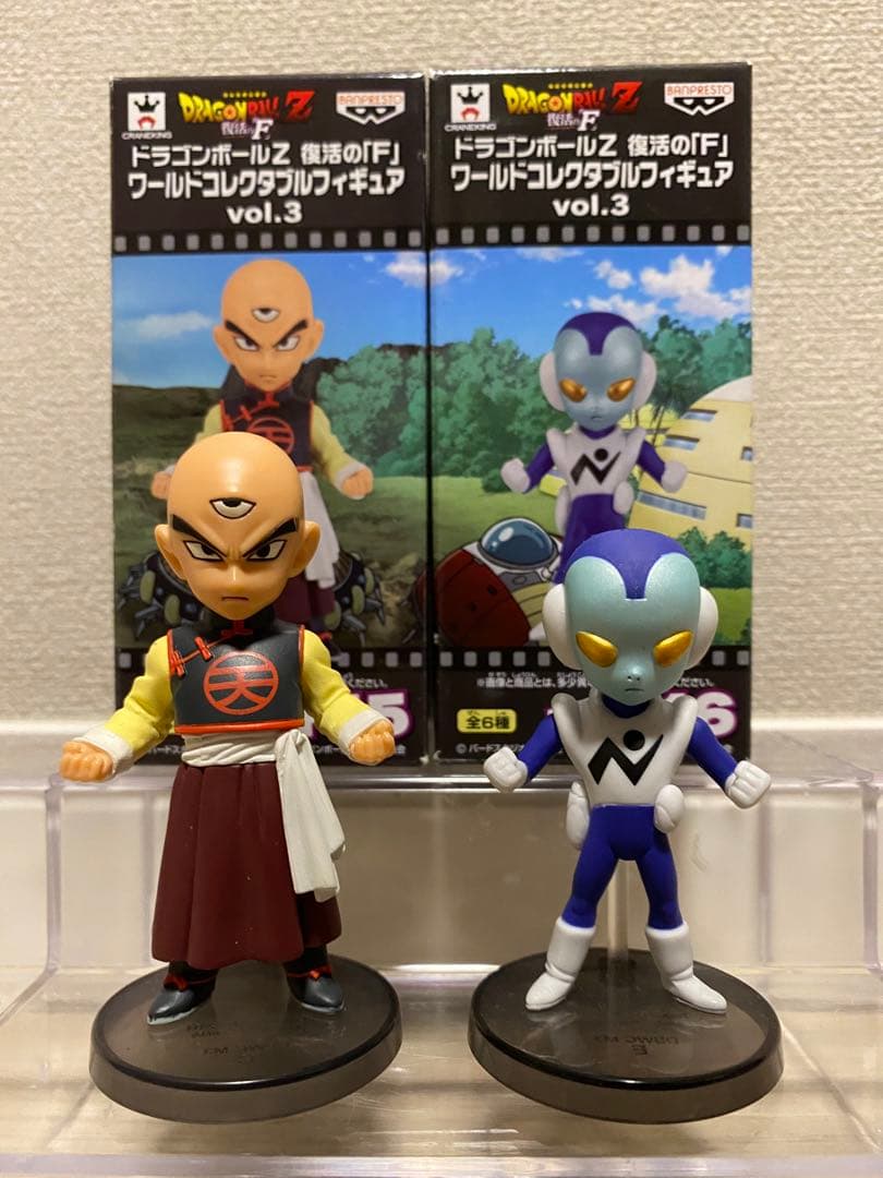 ドラゴンボールZ 復活のF ワールドコレクタブルフィギュア　vol.1 ・3