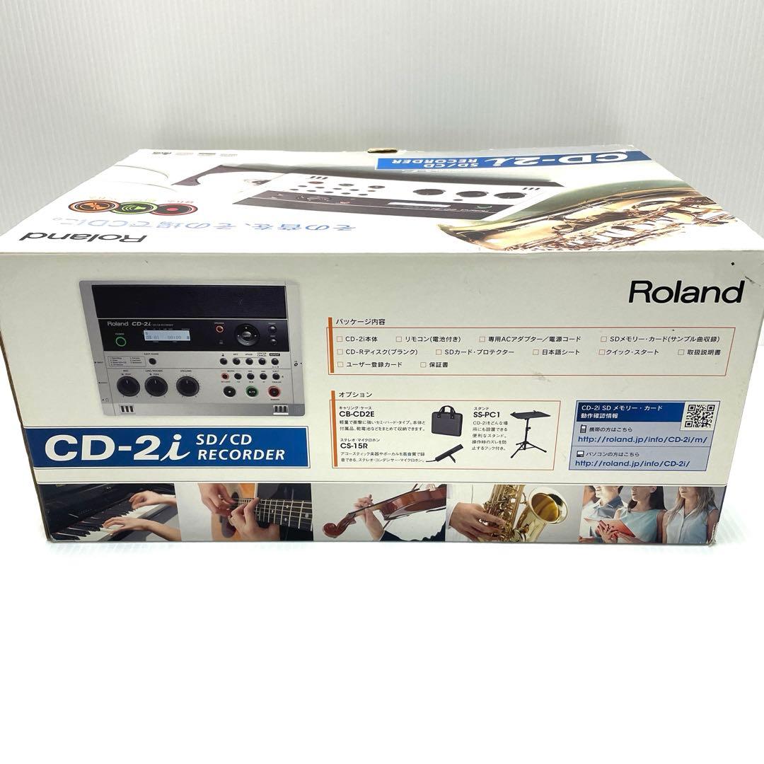 付属品多数Rolandローランド SD/CDレコーダー CD-2i 動作確認済み