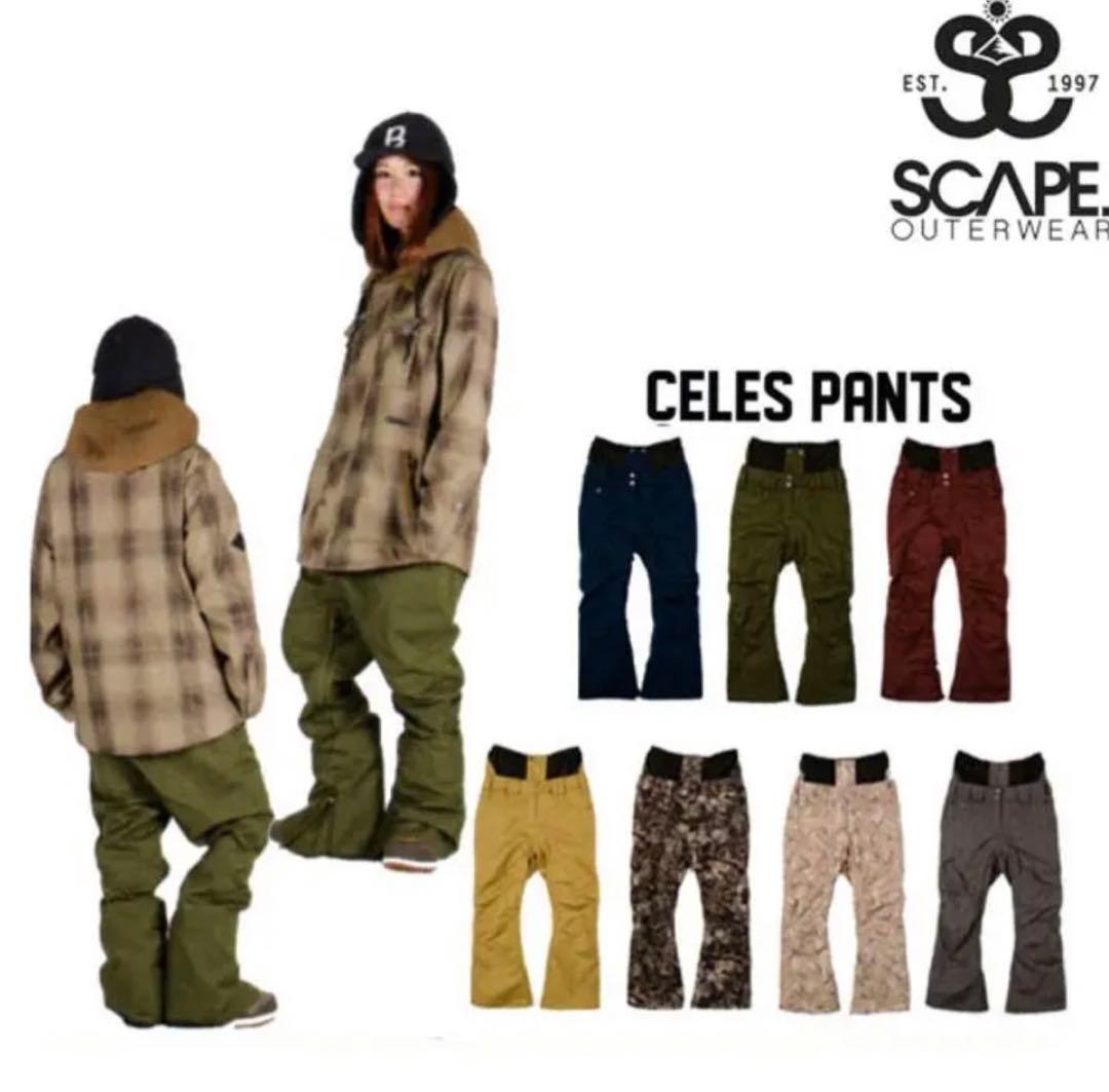 15-16 SCAPE エスケープ CELES PANTS ウエア パンツ