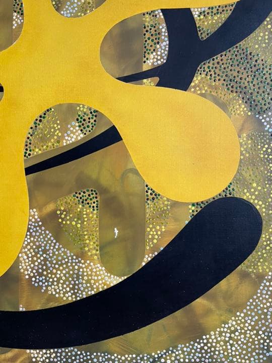 油絵　現代アート　クープランの墓　作者　あんどうまさひろ　油彩画