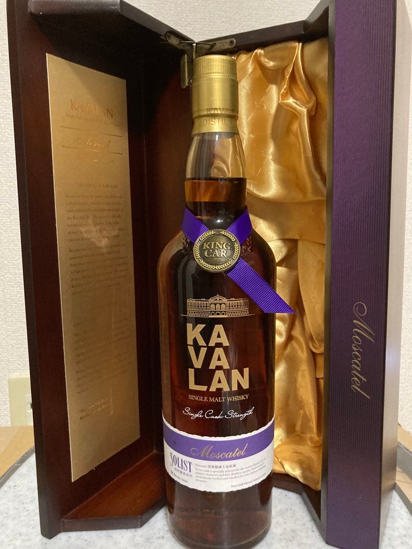 カバランソリスト モスカテルシェリーカスク Kavalan 台湾産