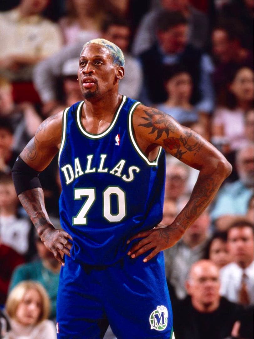 DENNIS RODMAN サイン入り ダラスマーベリックスジャージ ロッドマン