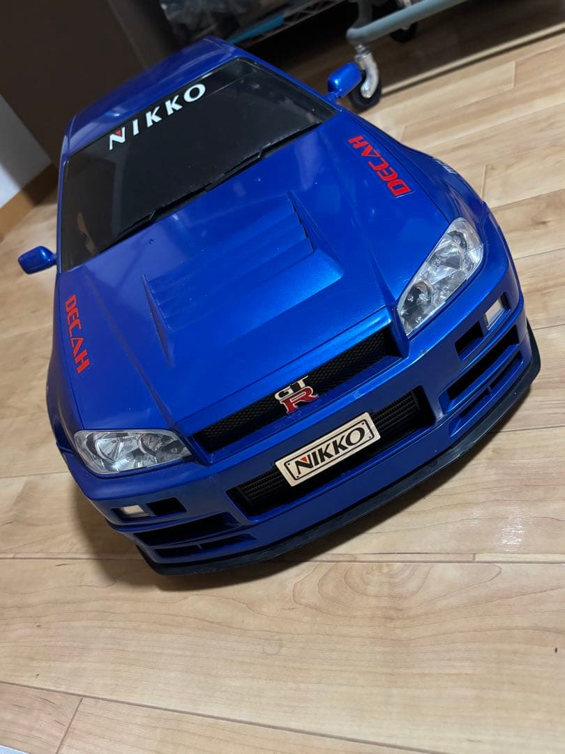 NIKKO RC GT-R 1/5 青色激レア　完全動作品！！送料込み！絶版品