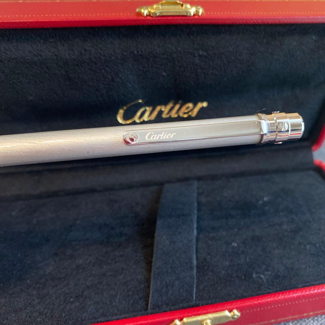 Cartier シルバーボールペン ケース付き