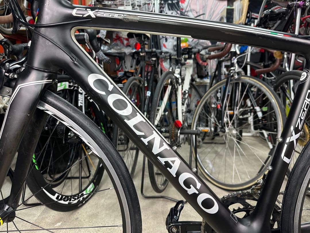 COLNAGO CX-ZEROフルカーボン基本分解発送送料無料！消耗品交換済み！