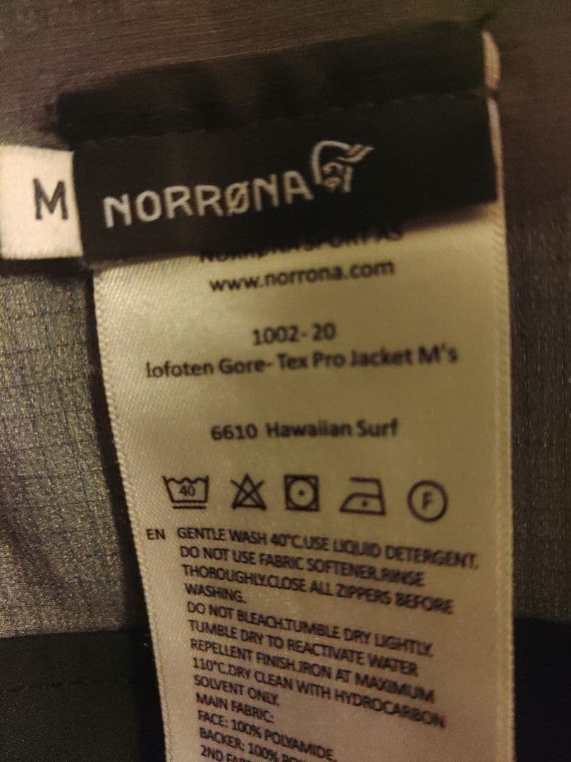 NORRØNA Lofoten Gore-Tex Pro Jacket サイズM