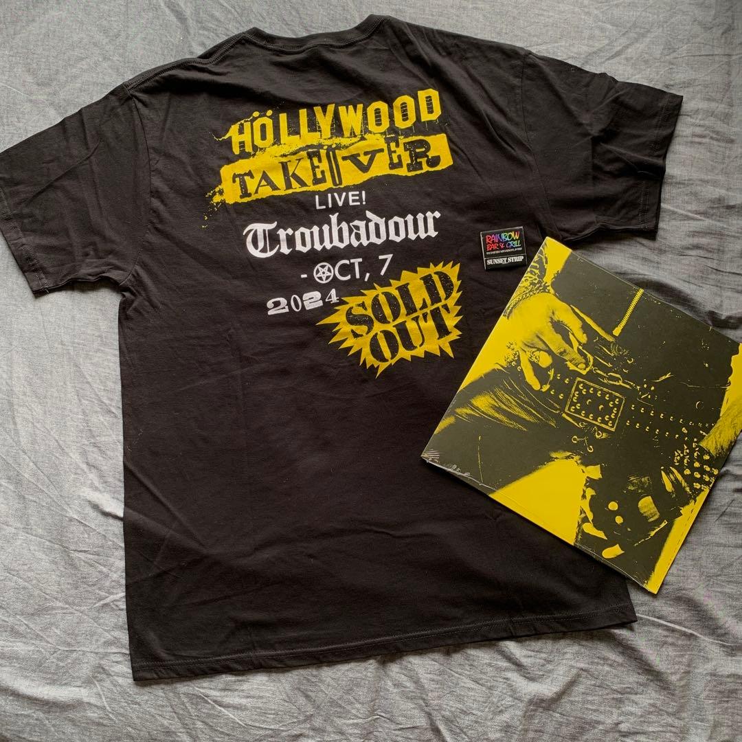 MÖTLEY CRÜE HOLLYWOOD TAKEOVER Tシャツ&レコード