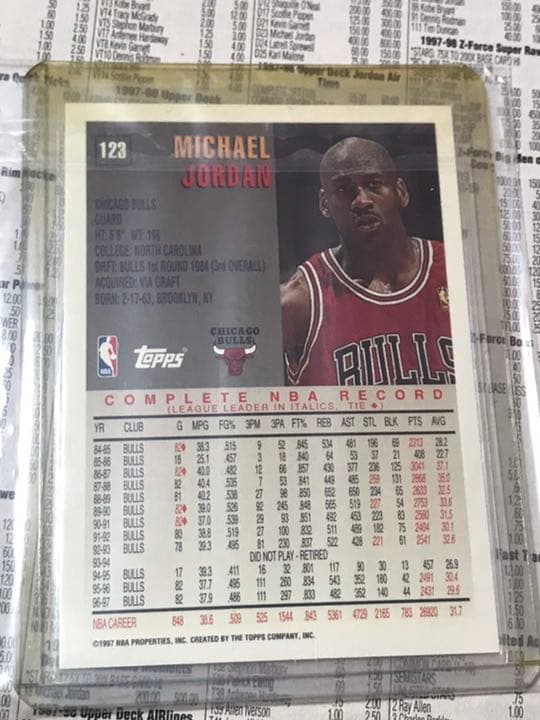 Michael jordan TOPPS パラレル　レア　ジョーダン