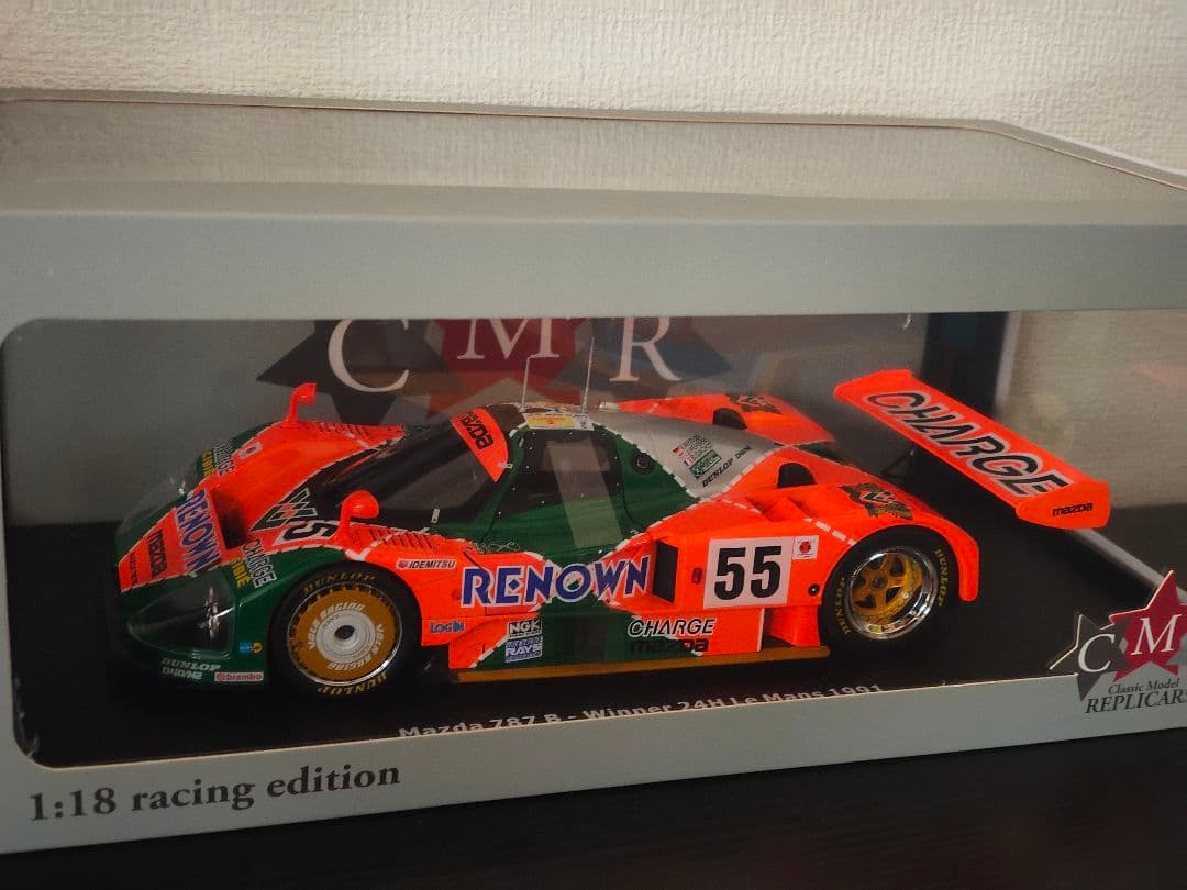 未開封　CMR　マツダ　787B　ルマン1991　優勝車　1/18スケール