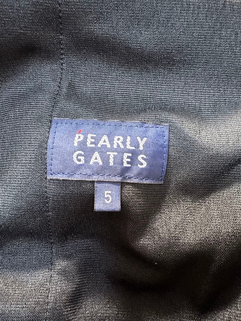 新品！PEARLY GATES パーリーゲイツ　ゴルフジャケット黒サイズ5 日本