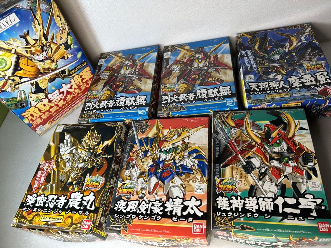 最終価格　BB戦士 【未組み立て】武者列伝　武者ガンダム 7箱セット