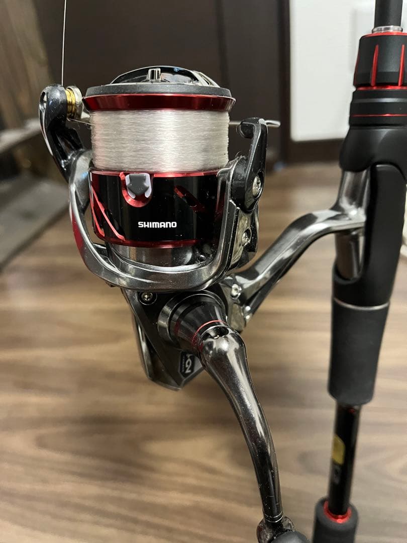 未使用に近い　バスロッド　シマノSHIMANO リールロッド一式