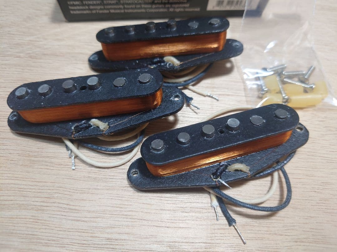 ギター Fender pure vintage 59 strat pickups