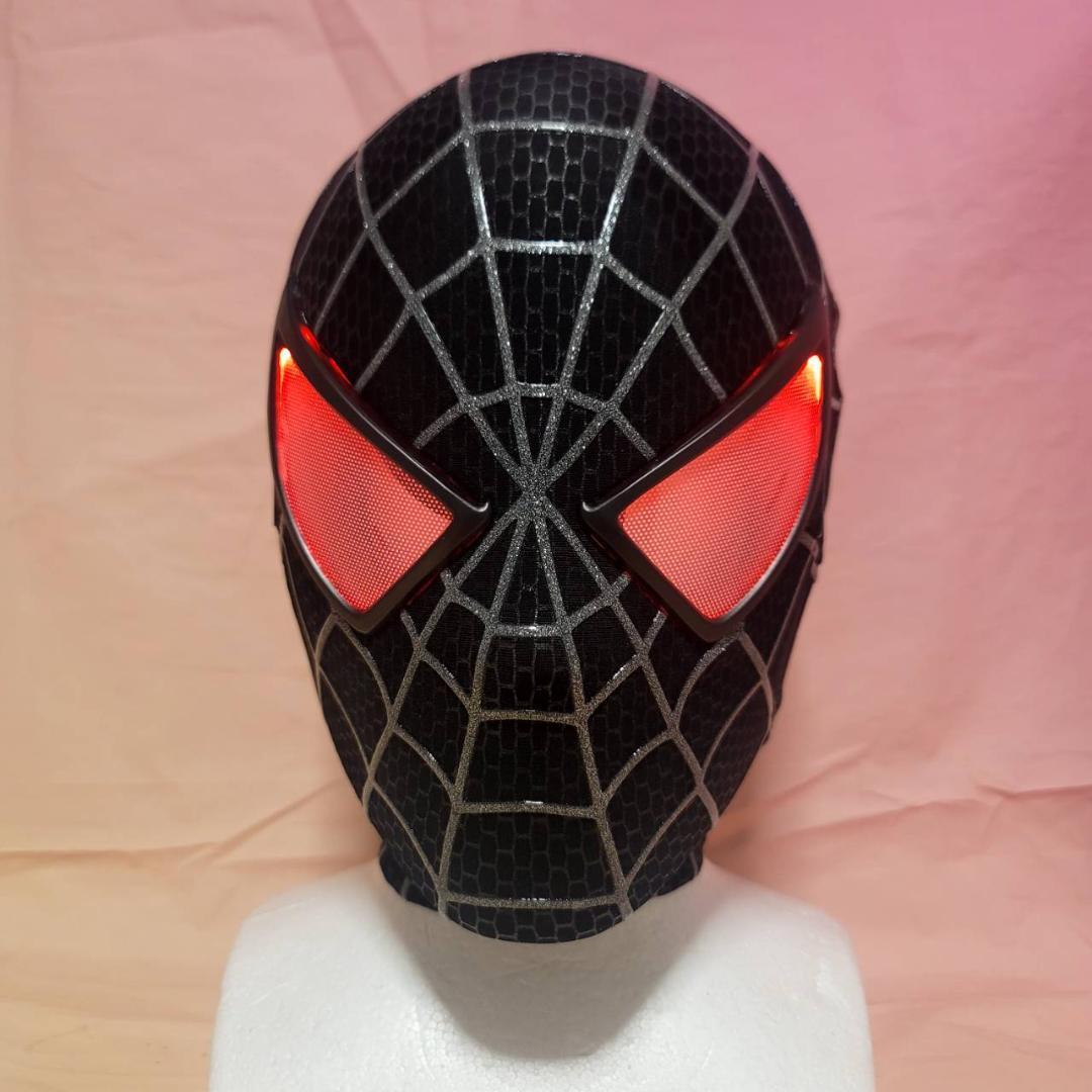 【スパイダーマン】新品 ブラックスパイダーマン 2Dマスク サムライミ版