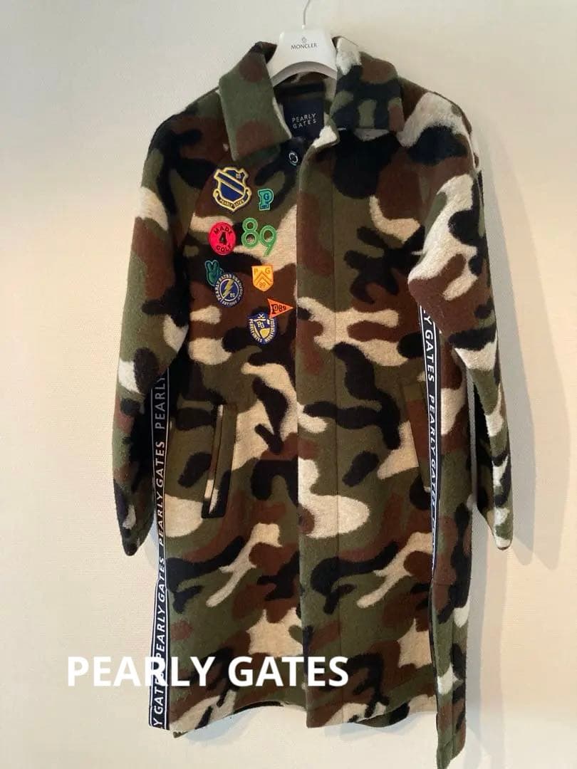 パーリーゲイツ PEARLY GATES ジャケット 長袖コート カモフラ 迷彩