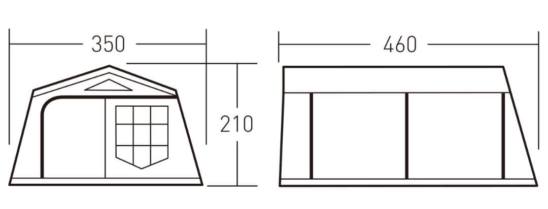 オガワ ロッジシェルターUL 3306 新品未使用
