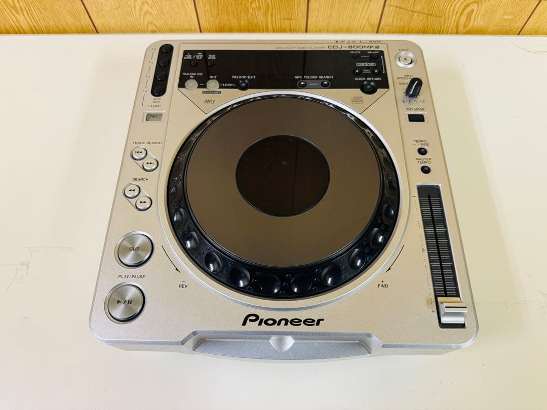 Pioneer CDターンテーブル CDJ-800MK2 パイオニア　②