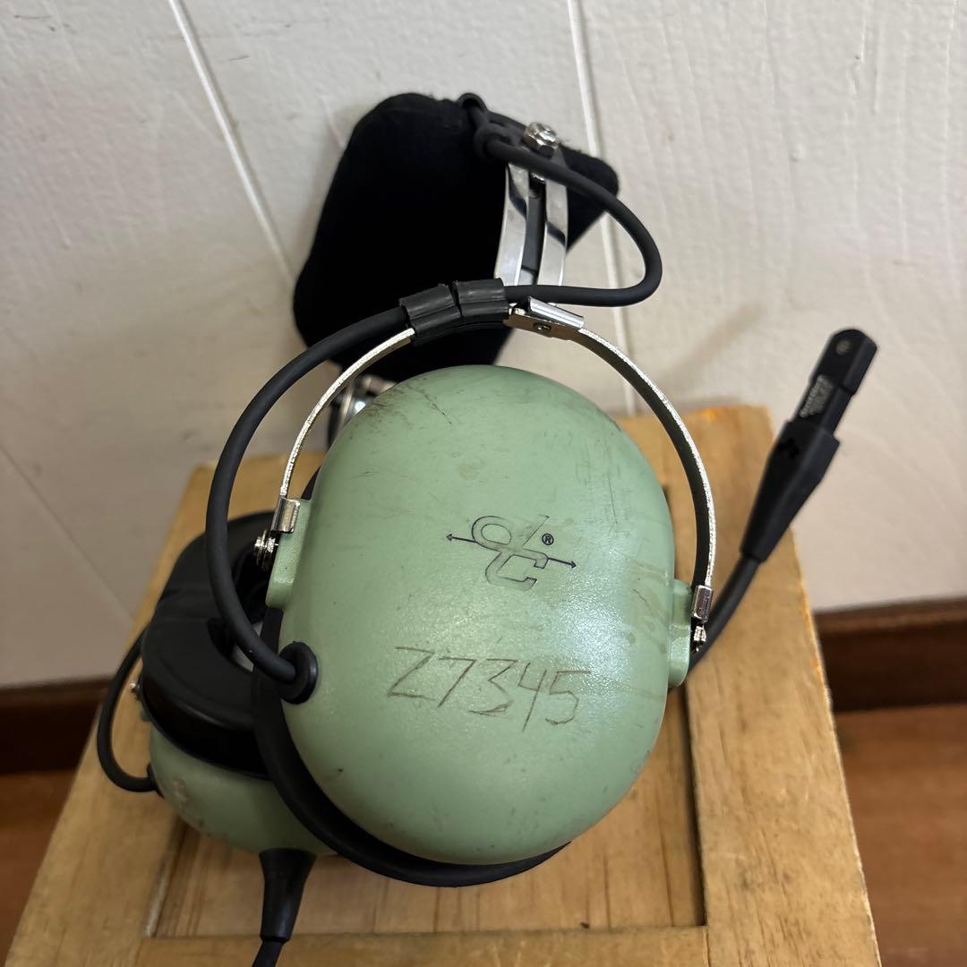米軍　実物　DAVID CLARK HEADSETヘッドセット　送料無料　①