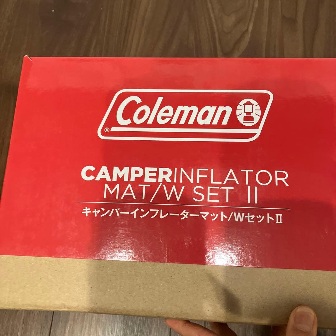 COLEMAN キャンパーインフレーターマット/ＷセットII2000032353