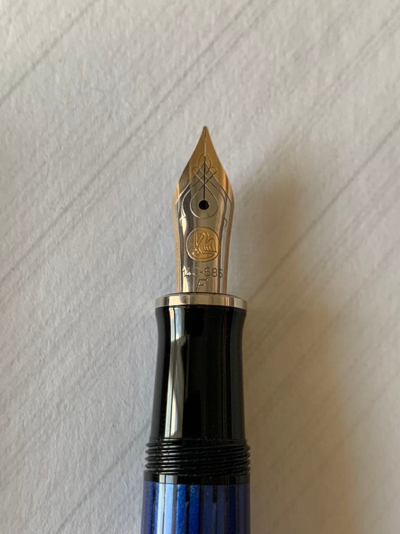 Pelikan スーベレーン M405 青縞 万年筆