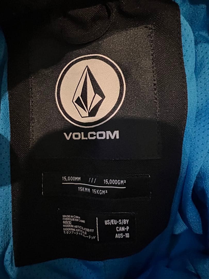 Volcom 子ども用 スノーボードウェア 赤/青