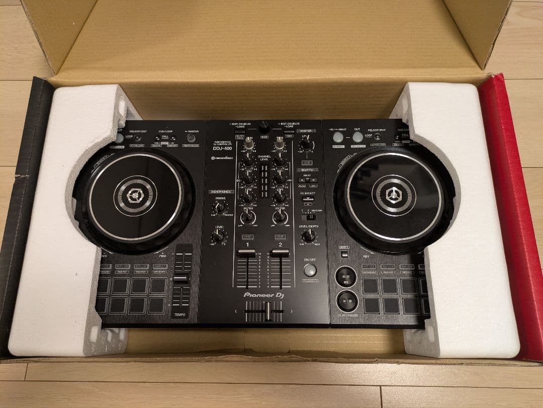 【箱•付属品有り】Pioneer DDJ-400 DJコントローラー 19年製