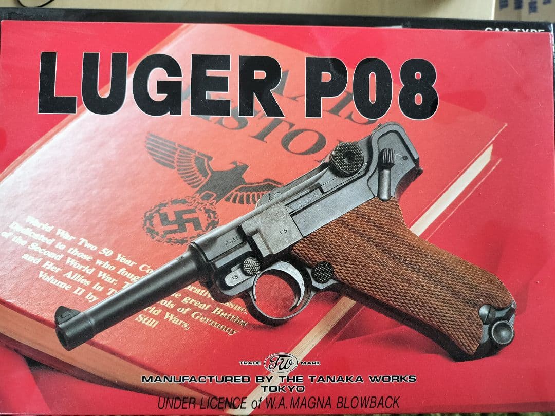 LUGER P08 ガスガン TANAKA WORKS