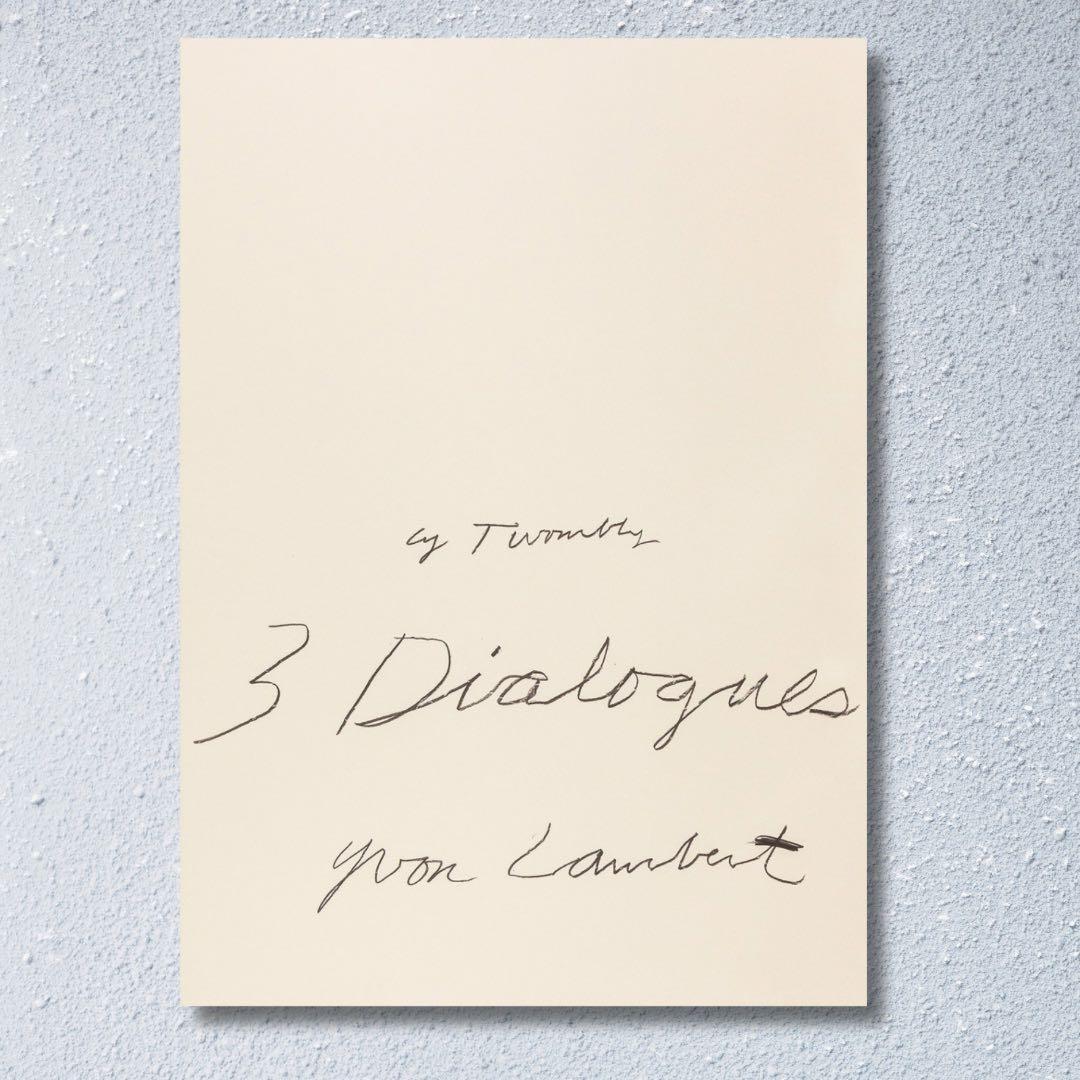 新品正規品 サイ・トゥオンブリー Cy Twombly1977 希少ポスター