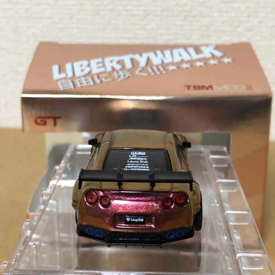 MINI GT ミニGT　LB WORKS　日産GT-R　マジックブロンズ