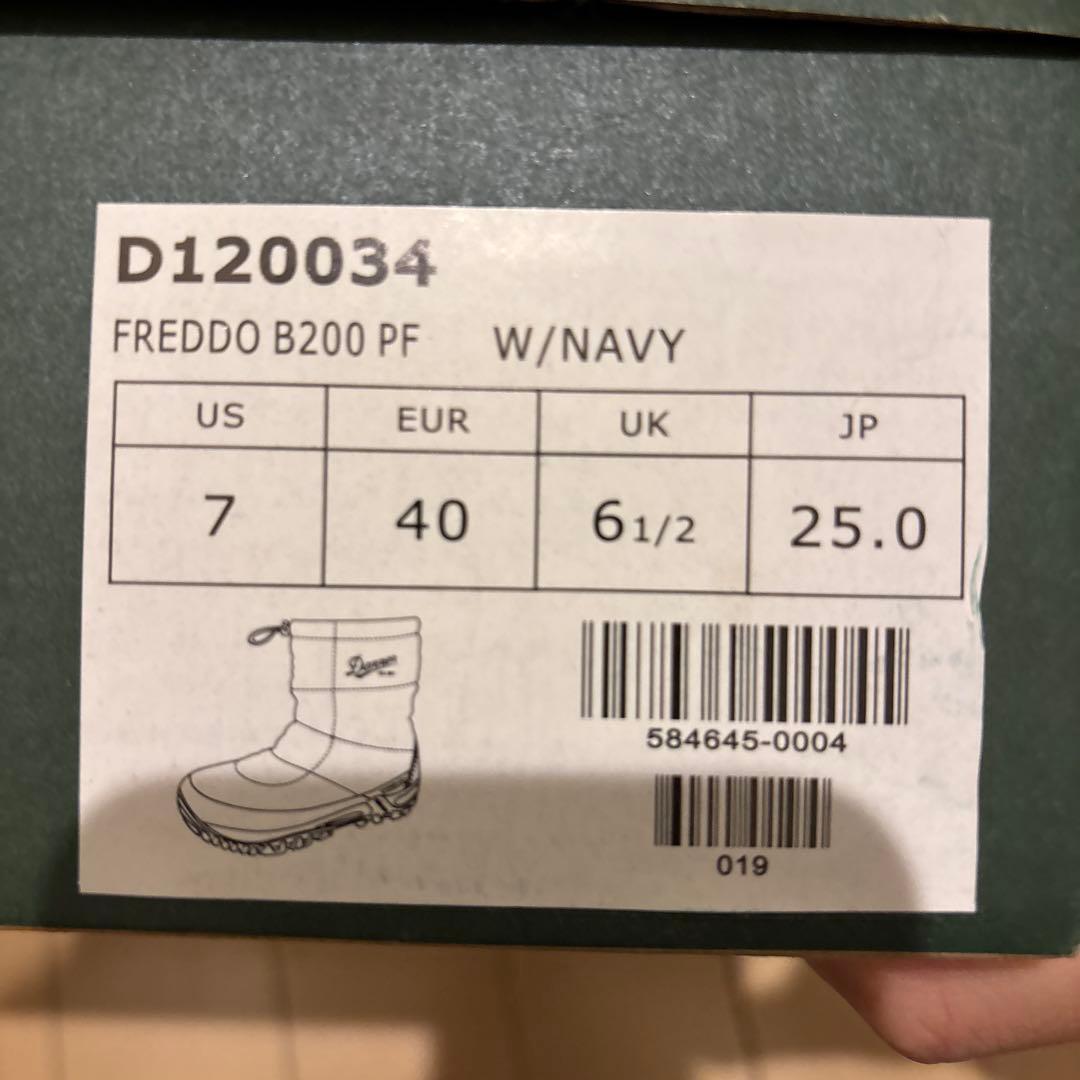 スキー DANNER FREDDO B200 PF W/NAVY 25cm