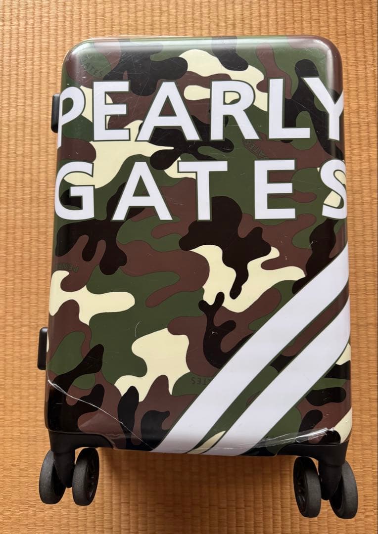 PEARLY GATES キャリーケース　迷彩柄　カモフラ
