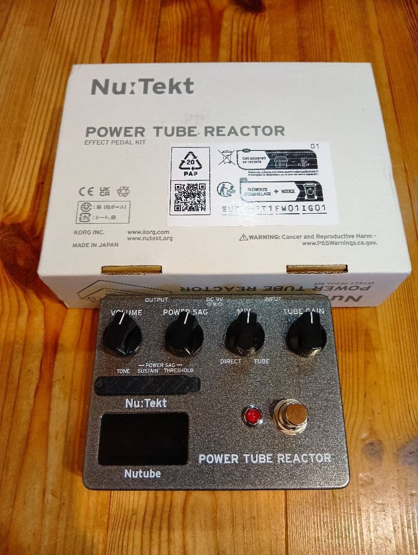 ギター KORG TR-S Nu:Tekt Power Tube Reactor