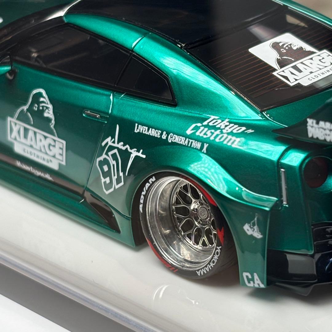Make Up 1/43 LBWK × XLARGE NISSAN 35GT