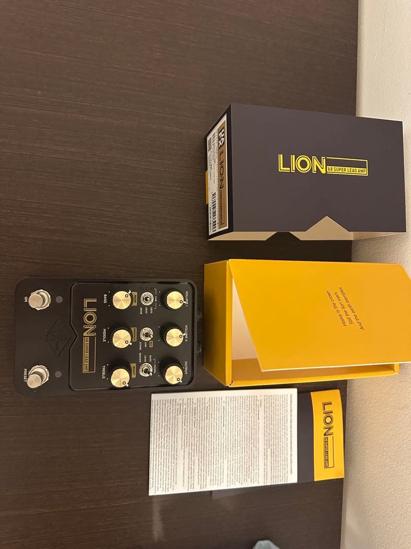ギター UNIVERSAL AUDIO UAFX Lion '68 Super Lead
