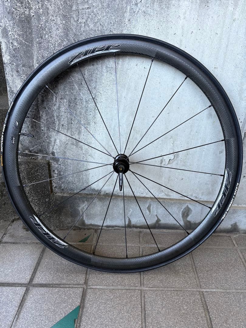 Zipp 202 tubular カーボンチューブラー リムブレーキ