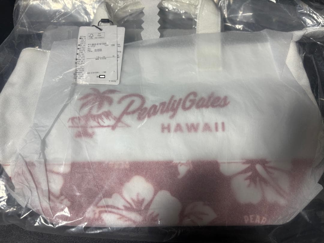 ハワイ限定 パーリーゲイツ 新品 トート PEARLY GATES hawaii