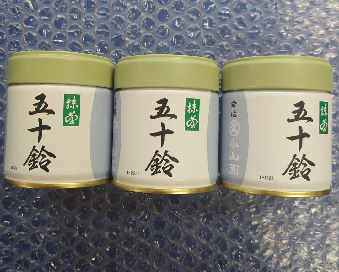 丸久小山園　抹茶　五十鈴40g缶3個