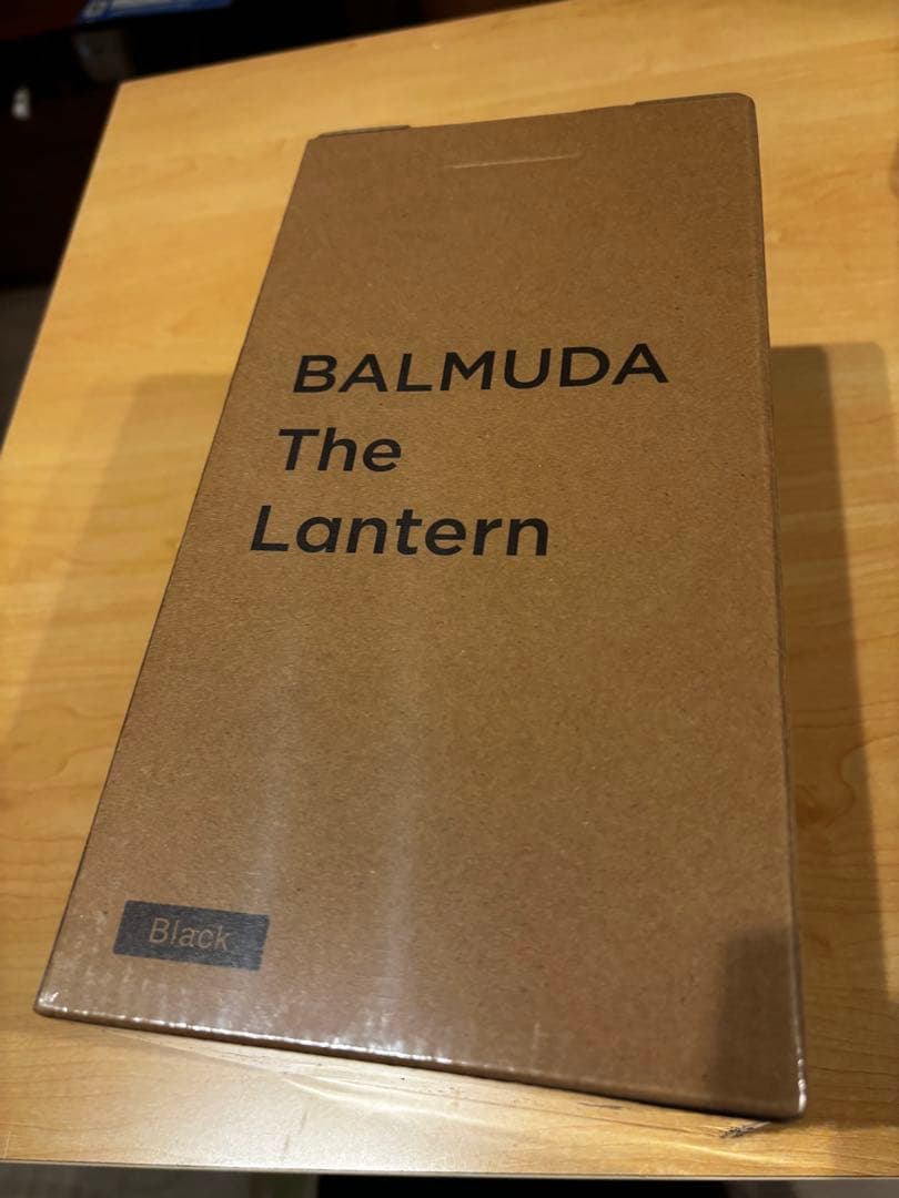 BALMUDA The Lantern L02A-BK Black 未開封