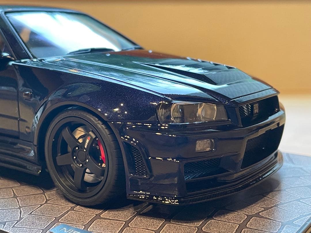 TAMIYA製NISMO R34 GTR Z-tune 完成品