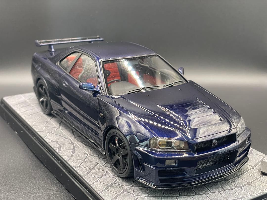 TAMIYA製NISMO R34 GTR Z-tune 完成品