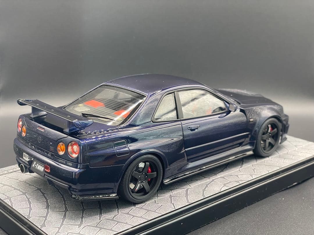 TAMIYA製NISMO R34 GTR Z-tune 完成品
