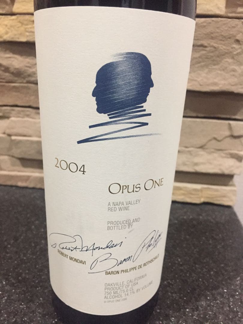 【20年物　ヴィンテージワイン】Opus One 2004 （オーパスワン）