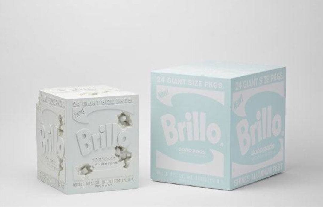 Daniel Arsham Eroded Brillo Box ウォーホル