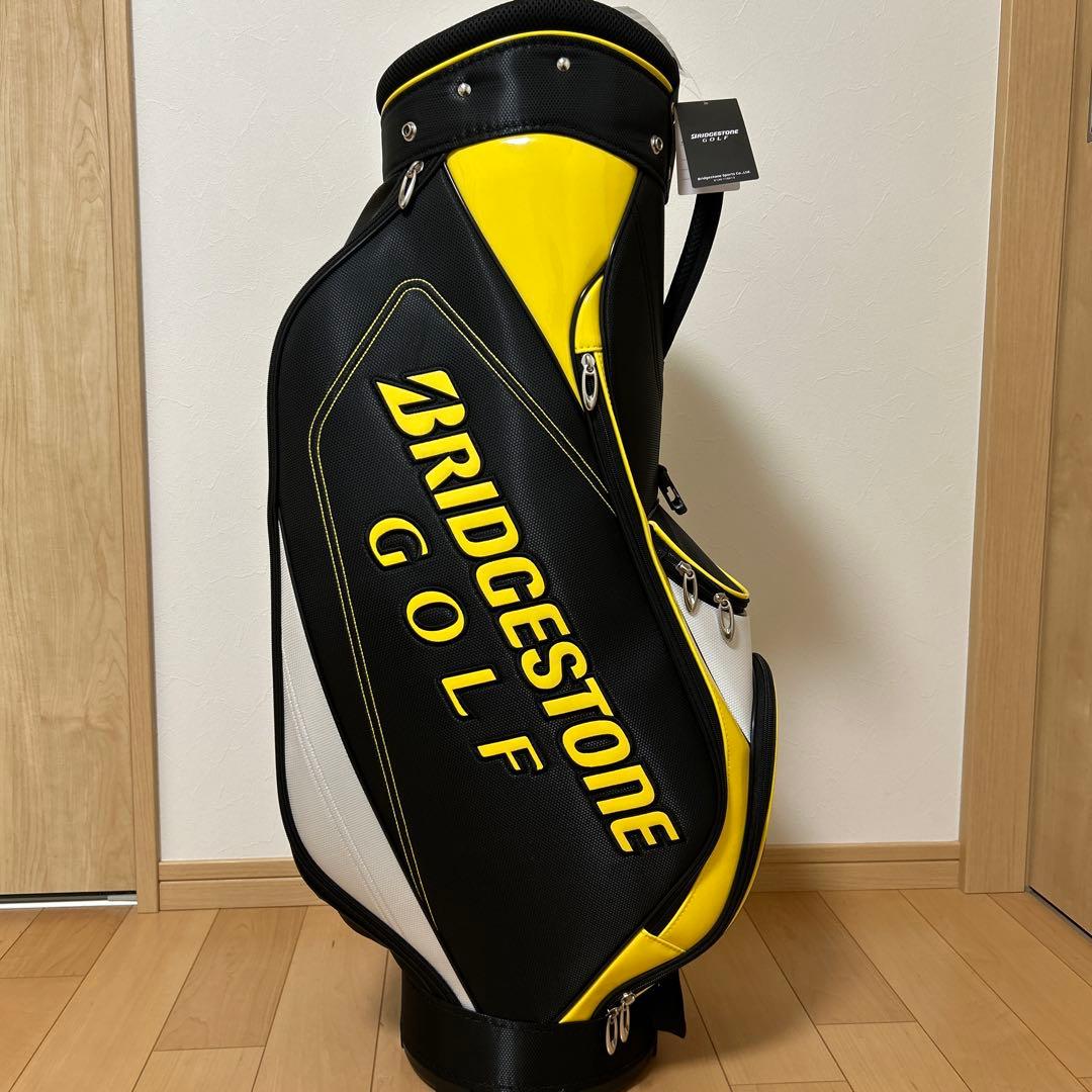 新品 BRIDGESTONE GOLF キャディバッグ CBG21 Y フード付